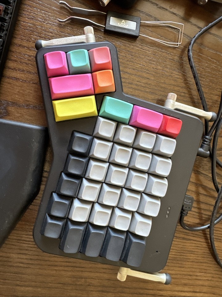 Ergodox EZ Mechanical Keyboard Ergonomic Split, Black, Switch Wrist ...