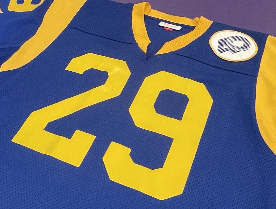 Authentic Mitchell and Ness 1985 Los Angeles Rams Eric Dickerson Jersey ...