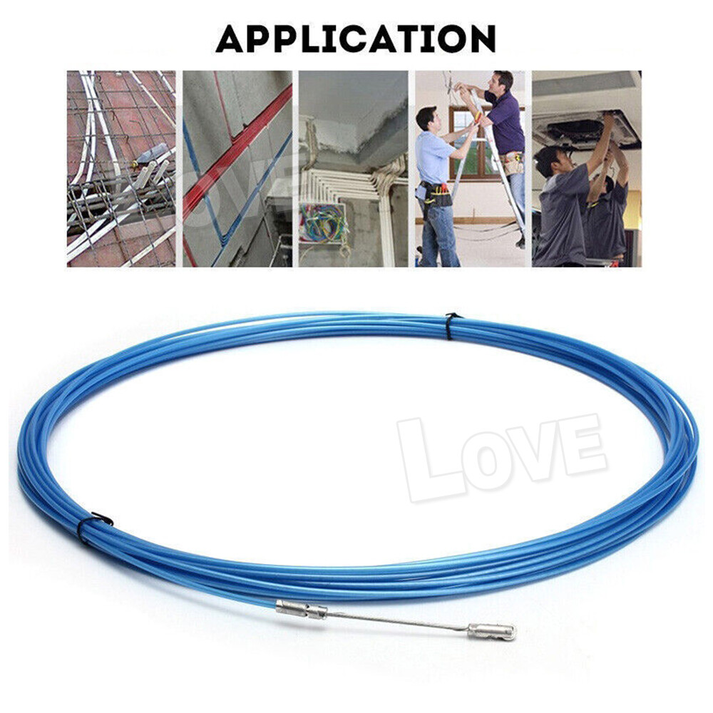 5/10M Electricians Tape Cable Puller Tools Rods Wires Draw Push Pulling ...