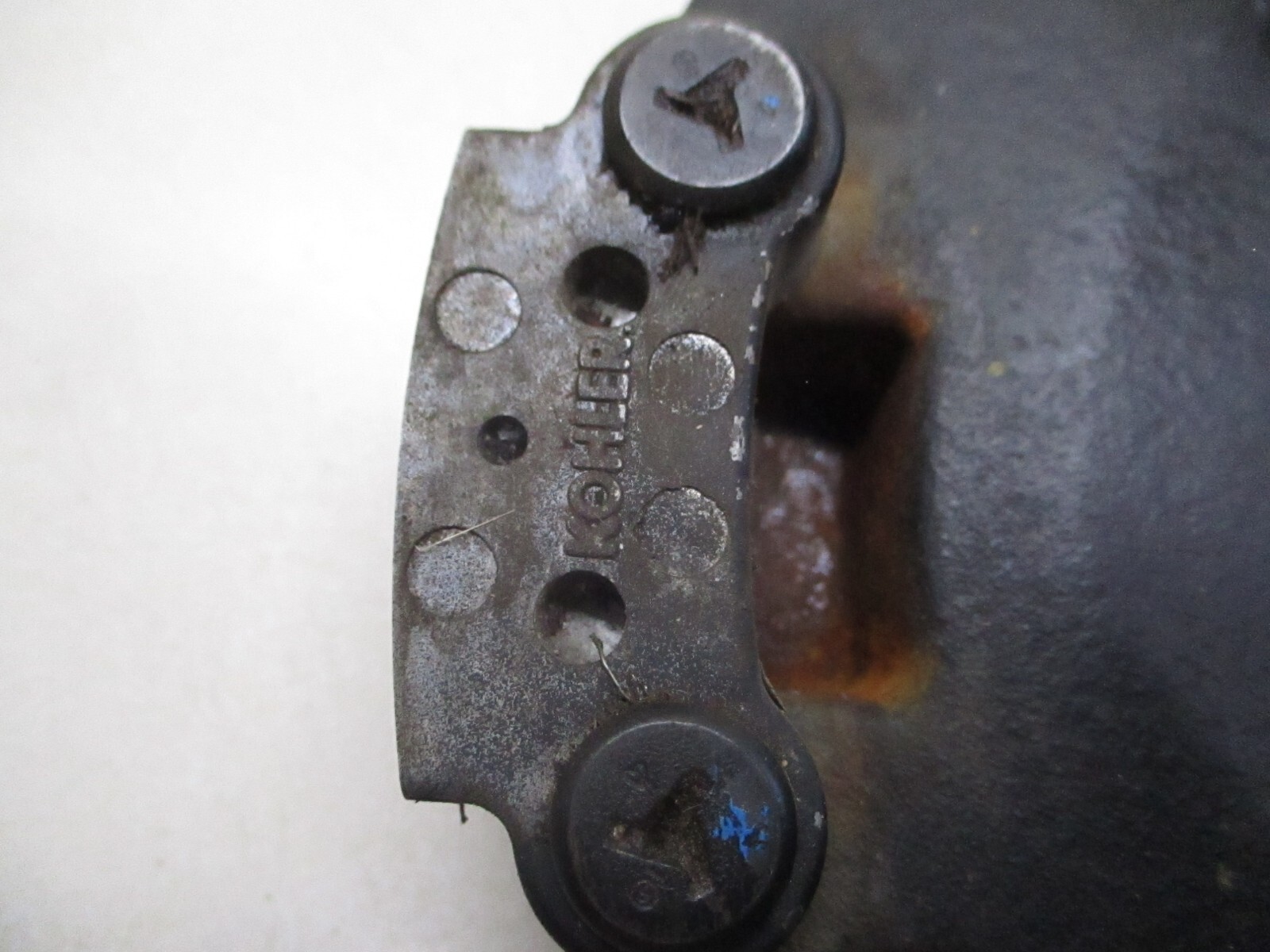 OEM Kohler Command Pro 15 CH15 Flywheel w/Fan & Debris Screen, Key, Bolt 1230002 | eBay