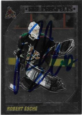 ROBERT ESCHE Autographed Signed 2000-01 Topps Chrome card #190 Phoenix ...