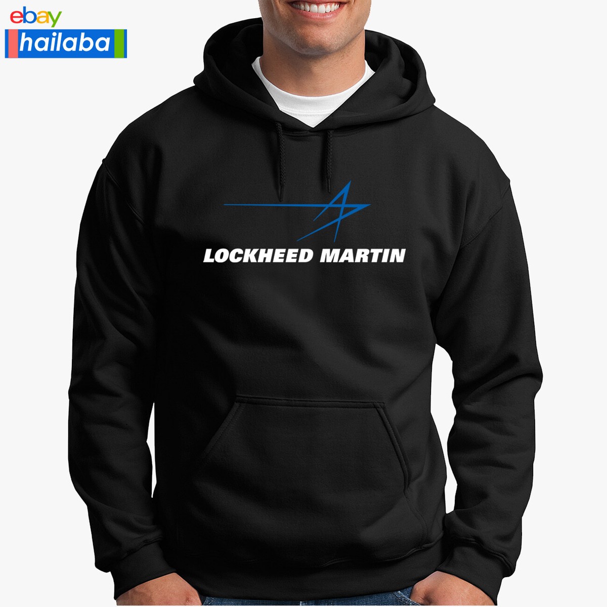 Lockheed Martin Logo Black Headwear | Richardson Mesh Snapback