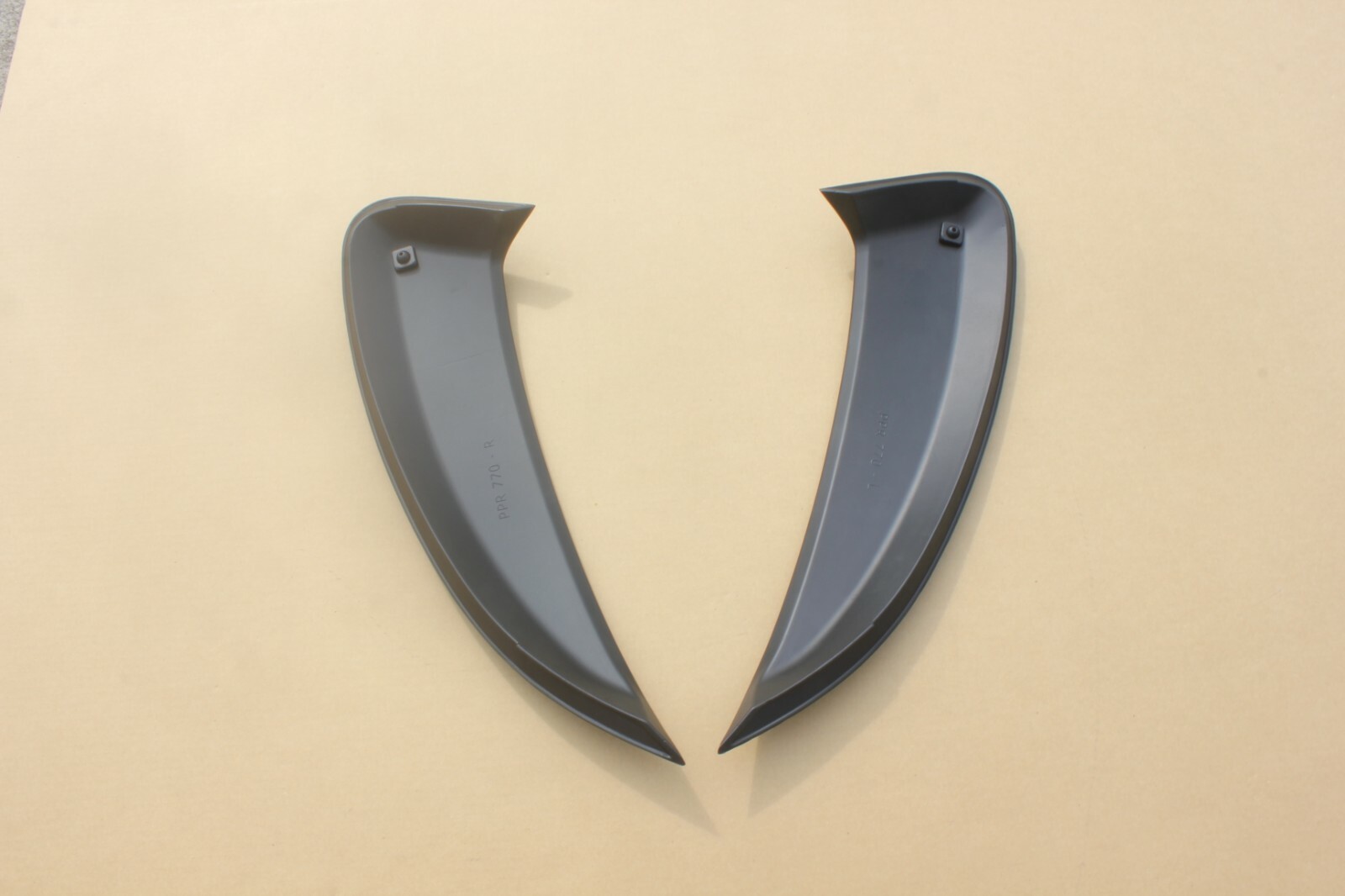 Side Air Scoop Vent Intake for 13-16 Porsche 981 Cayman Boxster ...