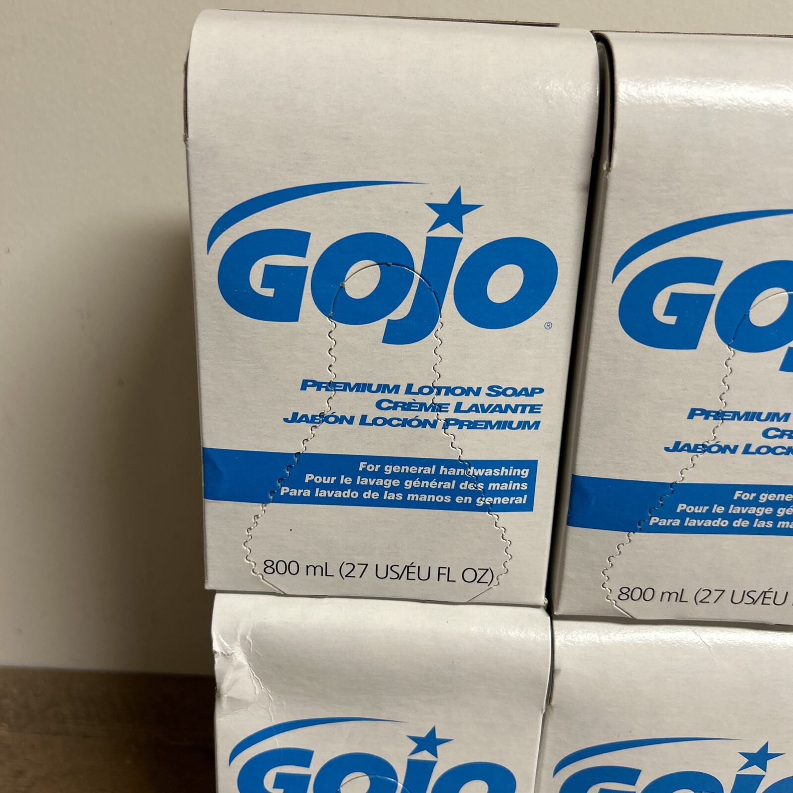 GOJO Pink and Klean Skin Cleanser Pink 800 ml Refill Bottle ...