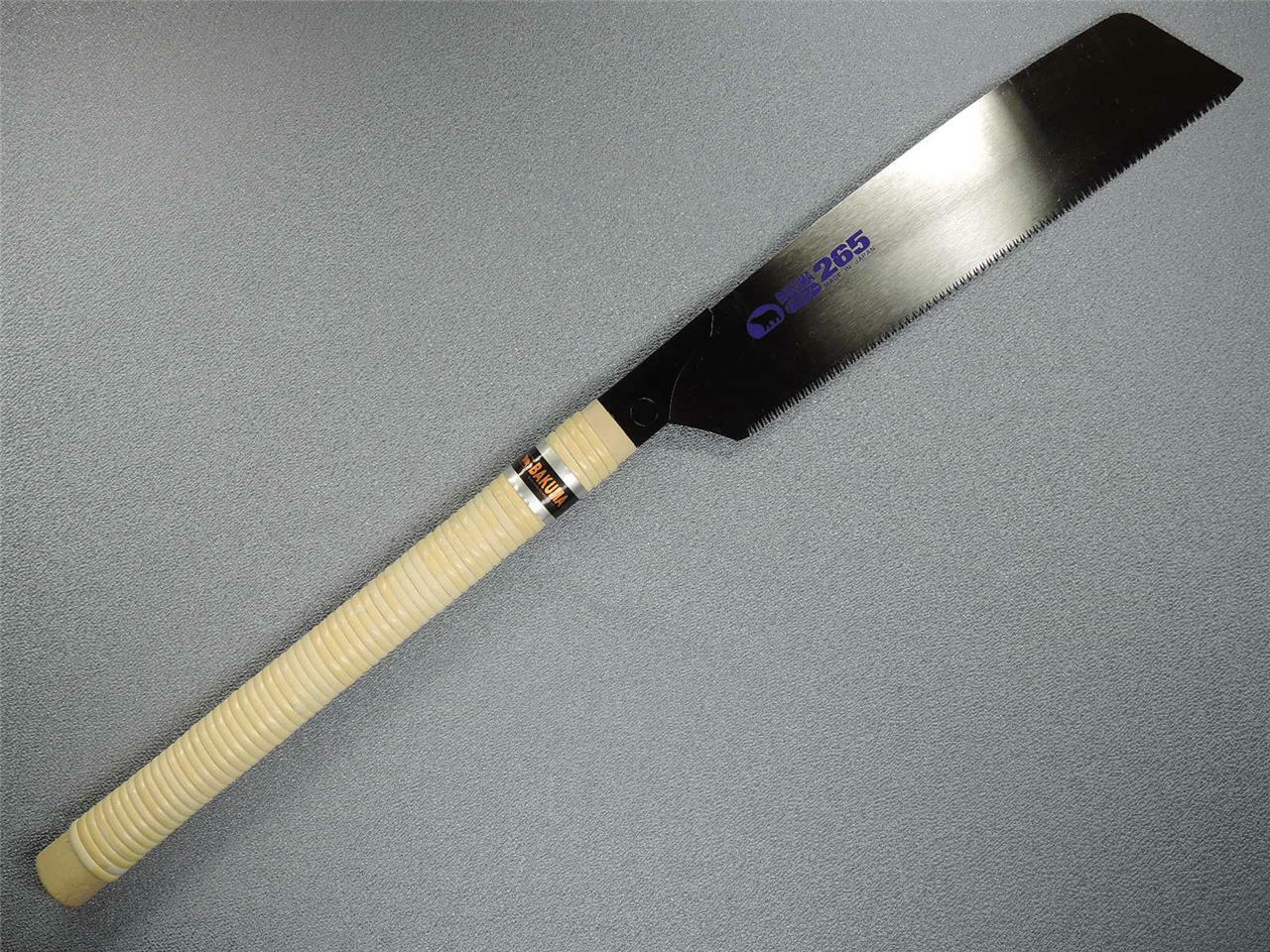 Japanese BAKUMA Saw 265mm Kataba/Single Sided Saw Cross Cut W/2pcs ...