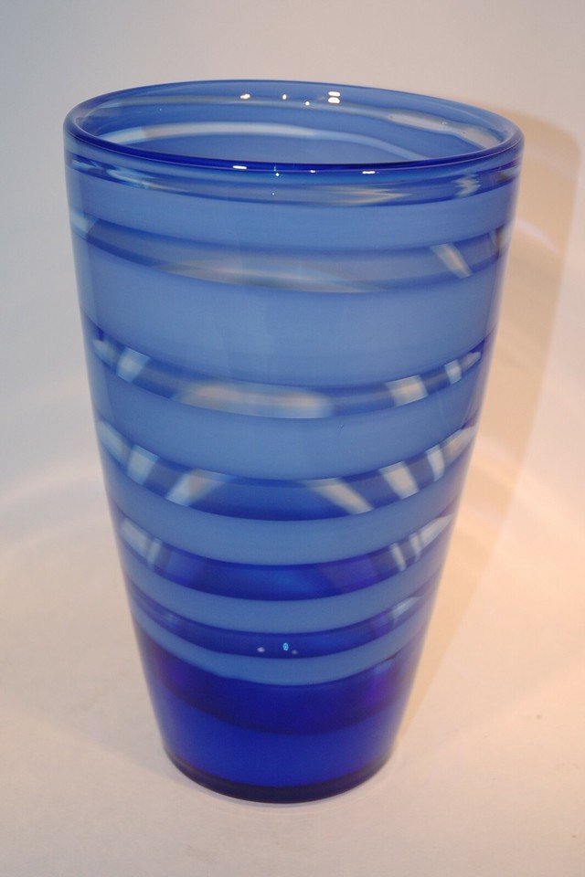 STUNNING Murano vase vaso fasce Originale Signed Franco Moretti | eBay