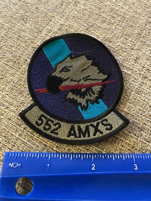 USAF 552nd AMXS AIRCRAFT MAINTENANCE SQ Squadron AMX US Air Force Patch ...