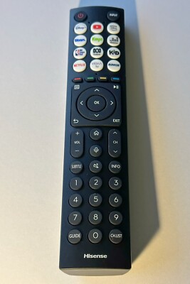 ERF2E36H / ERF3H86H GENUINE HISENSE REMOTE CONTROL For A7HAU , A7G ...