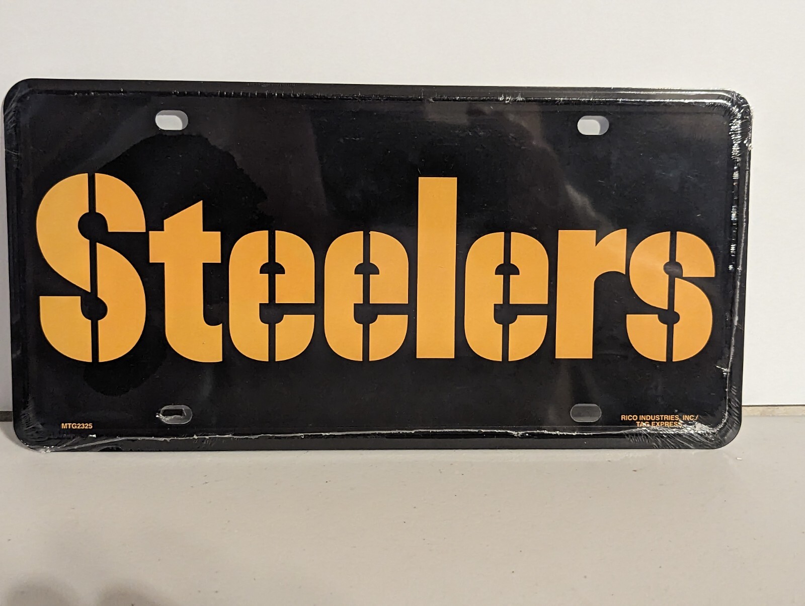Pittsburgh Steelers Metal Auto Tag License Plate, Team Name Design, Car ...