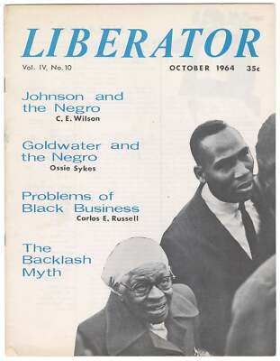 Daniel H Watts / Liberator Vol IV No 10 October 1964 | eBay