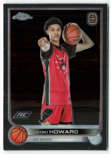 2022-23 Jahki Howard Topps Chrome Overtime Elite Rookie - City Reapers ...