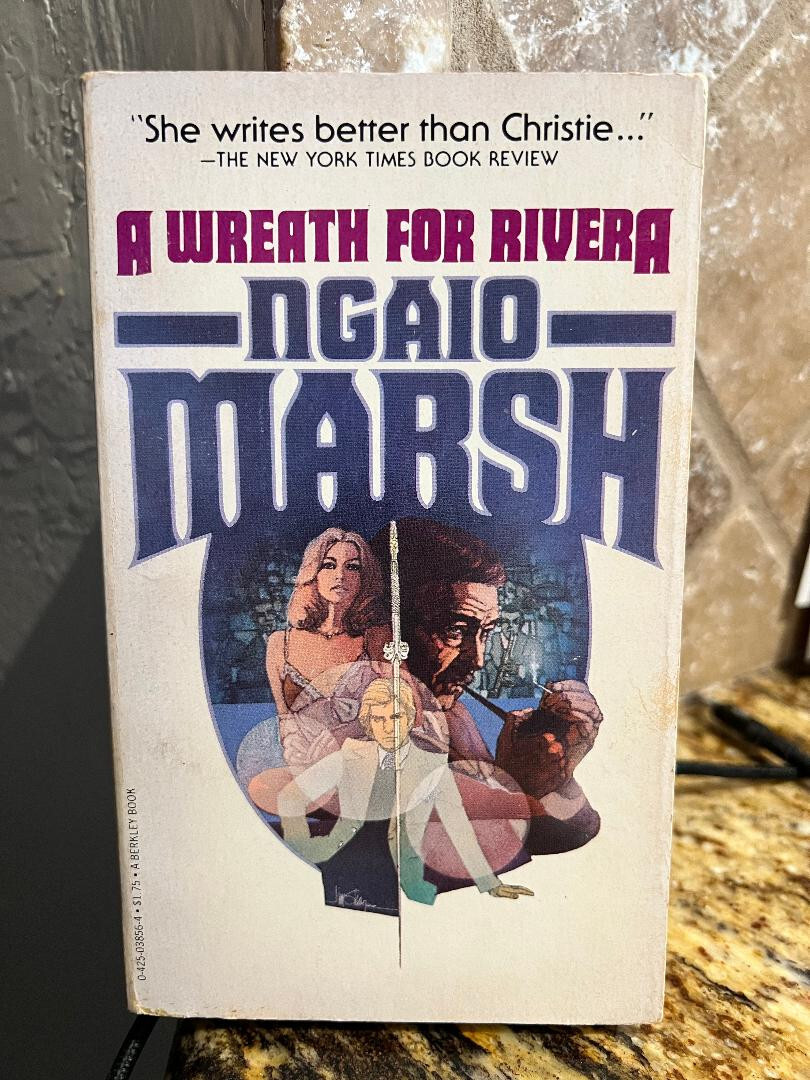 A Wreath For Rivera Mystery Paperback Book by Ngaio Marsh from Berkley ...