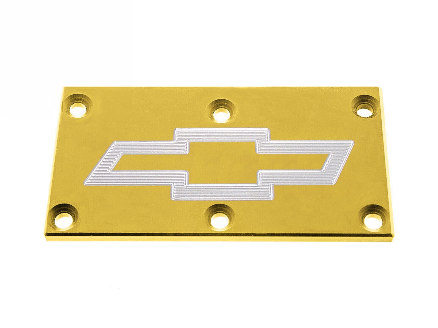 TPI Throttle Body Plate Chevy Camaro Z28 Iroc Bowtie G Solid Gold | eBay