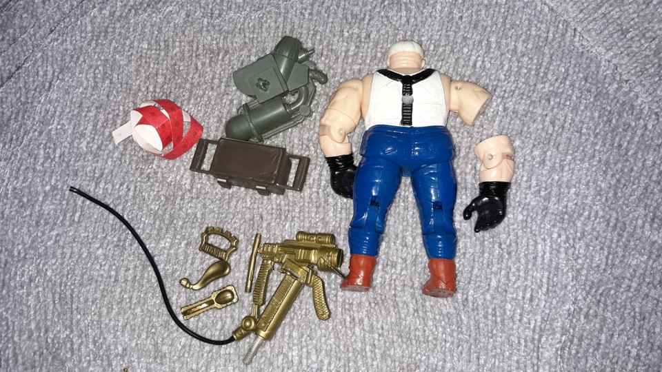Cops N Crooks Louie The Plumber 1989 Hasbro C.O.P.S. And Crooks Action ...
