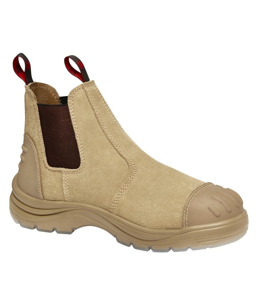 King Gee Work Boots Pull on Steel cap Anti-static TPU Slip on KingGee K25552 NEW | eBay Australia