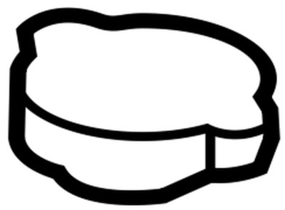 1350A730 Mitsubishi Cap, radiator 1350A730, New Genuine OEM Part | eBay