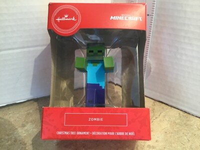 Hallmark Minecraft - "Zombie" Christmas Tree Ornament New in Red Box ...