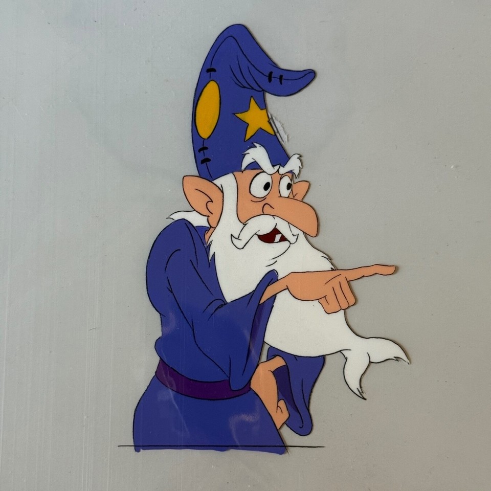 Hanna-Barbera Don Coyote Animation Cel V32 Evil Wizard 12"x10.5" Production Art | eBay