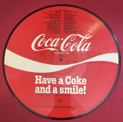 RARE Coca-Cola Picture Disc – Have a Coke and a Smile! (1980, PO-2945 ...