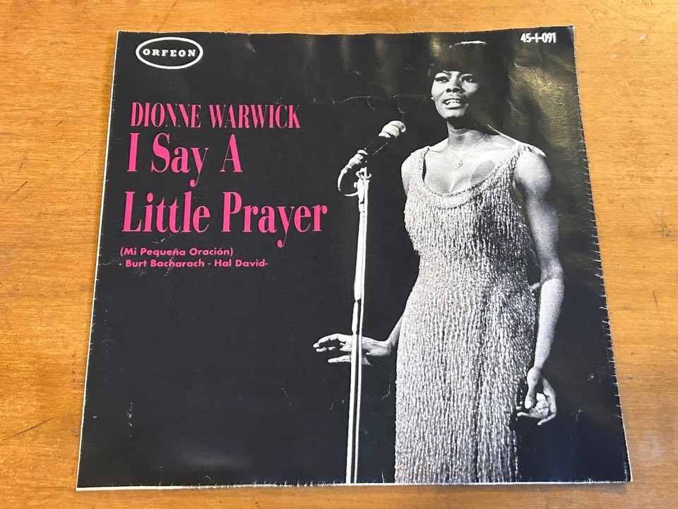 SHARON TATE Valley Of The Dolls 1968 MEXICO 7" PROMO 45 Dionne Warwick ...