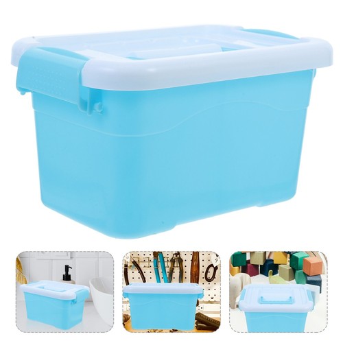 Children's Toy Storage Box Plastic Organizer Containers with Lids Boxes ...