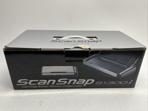 Fujitsu S1300i ScanSnap Portable Image Document Scanner W/Cables/Box 🔥 ...