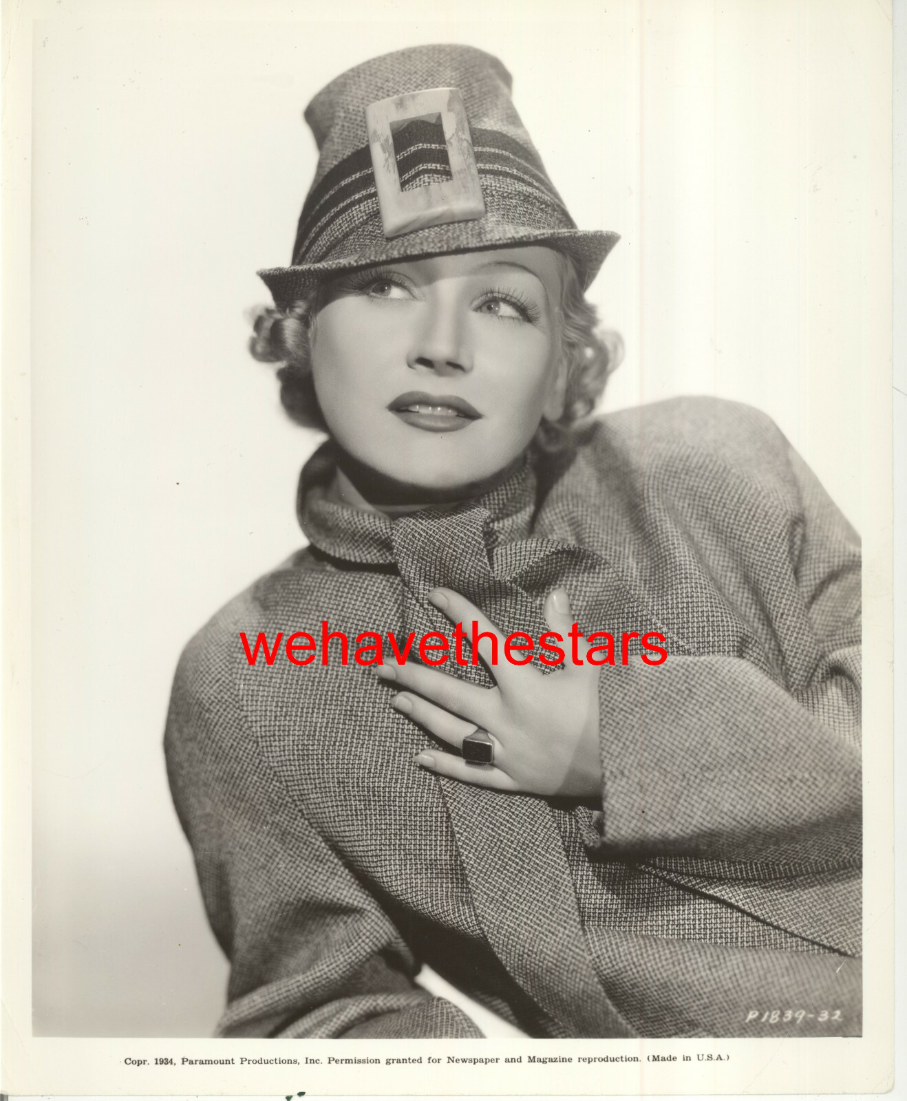 Vintage Queenie Smith GLAMOUR HAT FASHION '34 Publicity Portrait | eBay