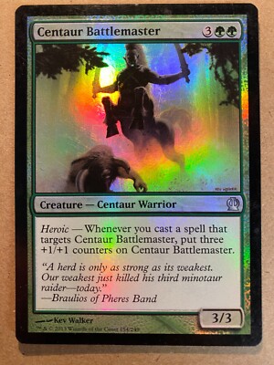 MTG 1x FOIL Centaur Battlemaster Theros Modern Magic the Gathering x1 ...