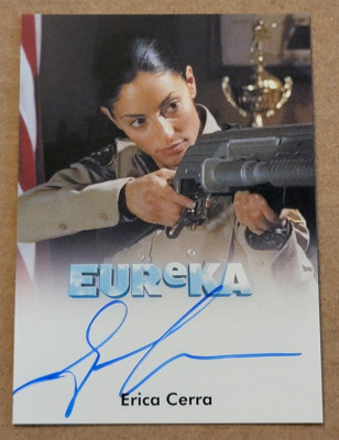 Rittenhouse Eureka Seasons 1 & 2 Erica Cerra Autograph | eBay