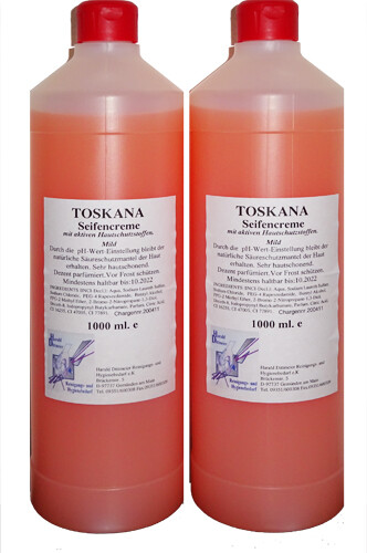 8 x 1 L Seife, Flüssigseife,Seifencreme,Handseife, Händereinigung ...