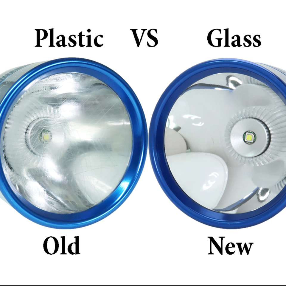 Scratch Resistant Glass Lens for Maglite Flashlight 52mm, Maglight ...