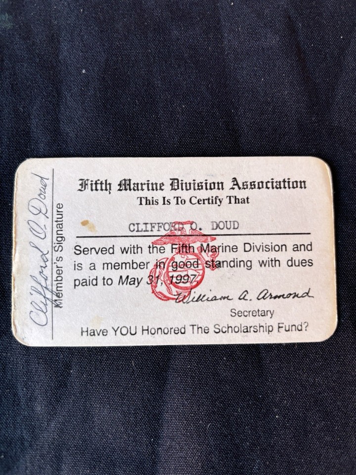 WW2 USMC 1943 Paratrooper Para Marine Liberty Magazine & Membership ...