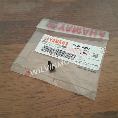 Genuine Parts Yamaha RX King RXS RX 135 Front Emblem Screw Pan Head ...