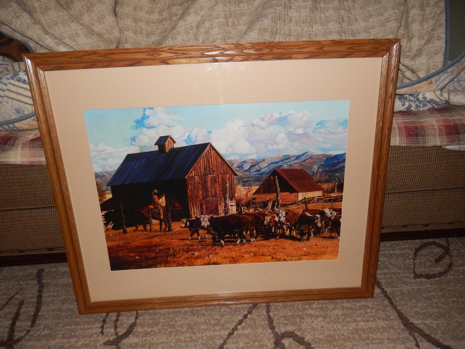 Wayne Justus "The Cowboy Way" SIGNED Limited Edition #285 of 950 ...