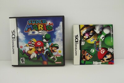 Super Mario DS (Nintendo DS, 2004) CASE & Manual ONLY - NO GAME | eBay