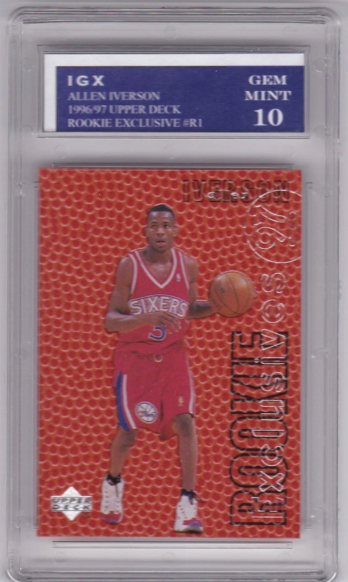 Allen Iverson Rookie Dei Sixers