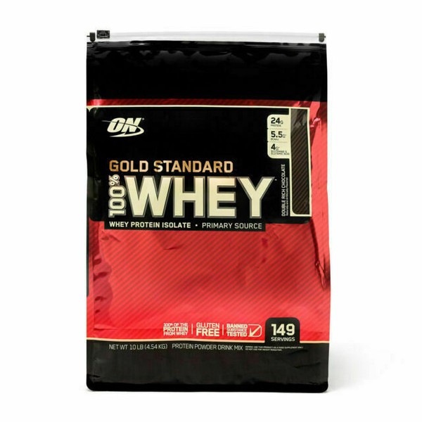 Optimum Nutrition Whey Strawberry Gold Standard Powder - 10 lb for sale ...