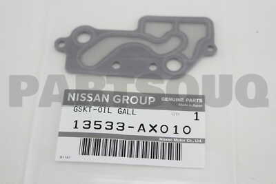 13533AX010 Genuine Nissan GASKET-OIL GALLERY 13533-AX010 | eBay