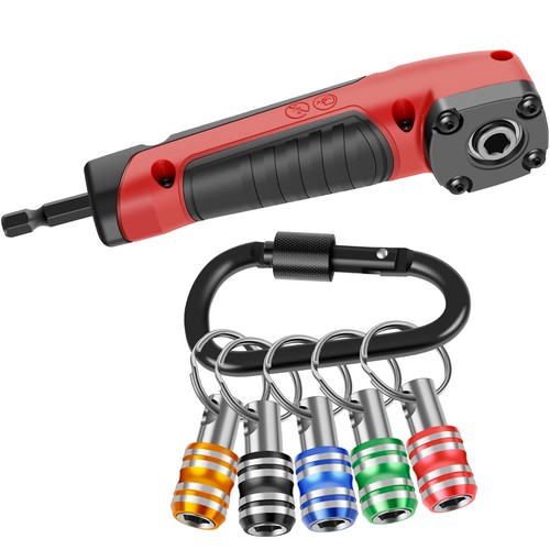 5X 1/4" Hex Shank Screwdriver Bit Holder Quick Change Drill BitॣAdapter ...