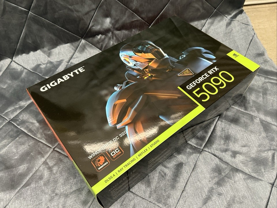 GIGABYTE GeForce RTX 5090 WINDFORCE OC 32GB GDDR7 GPU FULL 4K ((((( Box ...