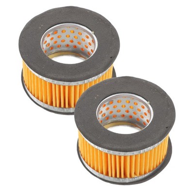 2 Pcs Intake Paper Filter Elements Replacement For Air Compressor Pump ...