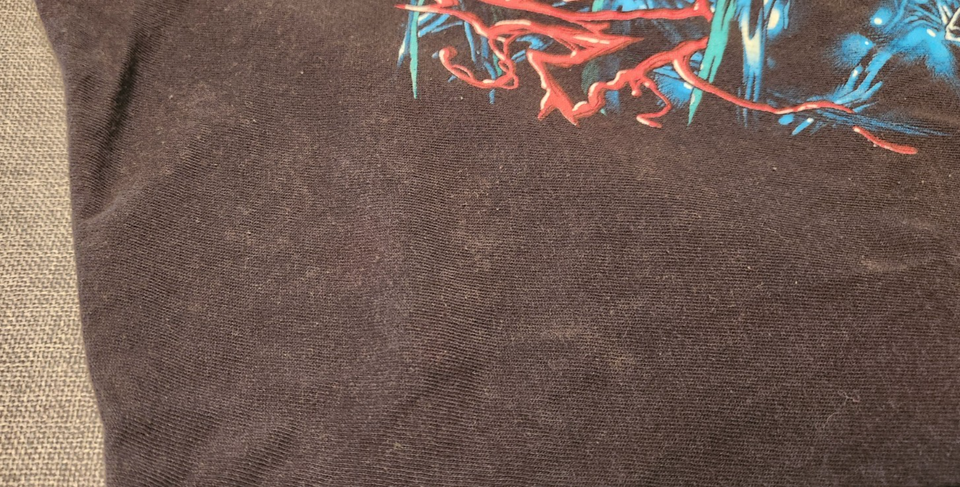 Vintage Venom Marvel Mad Engine T-Shirt VTG Graphic Men's Size XL Black ...