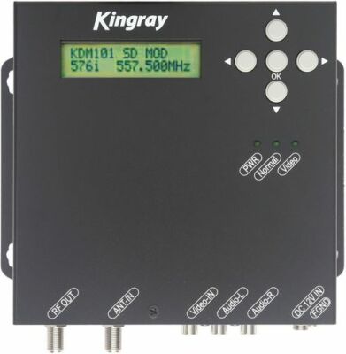 KINGRAY COMPOSITE TO DVB-T MPEG2 DIGITAL MODULATOR | eBay Australia
