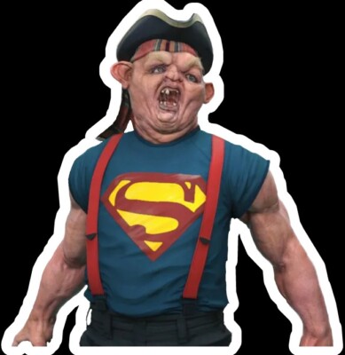 Sloth Goonies Movie Vinyl Sticker indoor/outdoor 4 inch | eBay