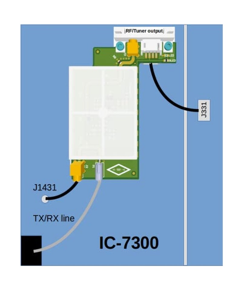 RadioSPECTRAL ICOM IC-7300 Panadapter | eBay