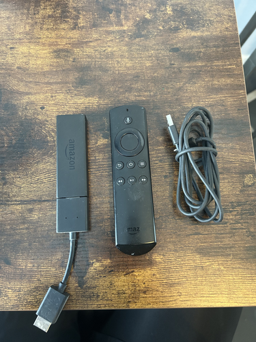 Amazon Fire Stick 2nd Gen Streamer (Model LY73PR) w/ Voice Remote and ...