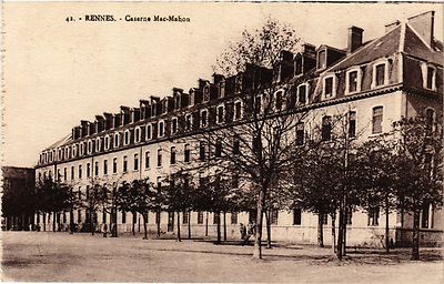 CPA Militaire, Rennes - Caserne Mac-Mahon (277768) | eBay