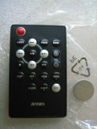 Jensen Remote VX3012,VX4012,VX7012,VX4022,VX4025,VX3022,VX7022,VX3024 ...