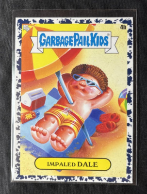 Garbage Pail Kids 2023 GPK Go on Vacation 4b Impaled DALE Bruised Black ...