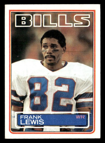 Frank Lewis 1983 Topps Card #226 Buffalo Bills | eBay